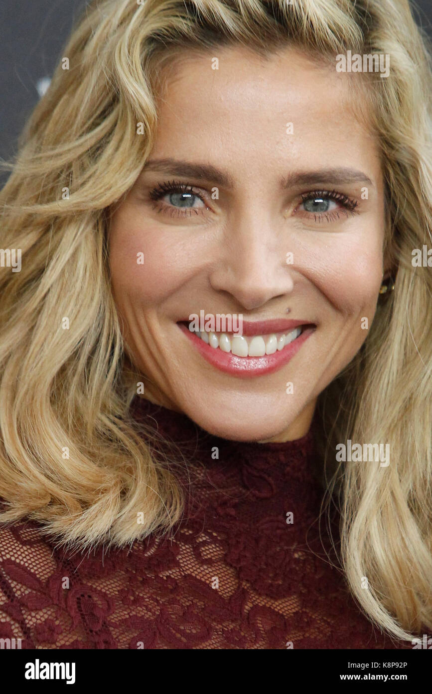 Madrid, Spain. 20th Sep, 2017. Elsa Pataky presents the new Womens ...