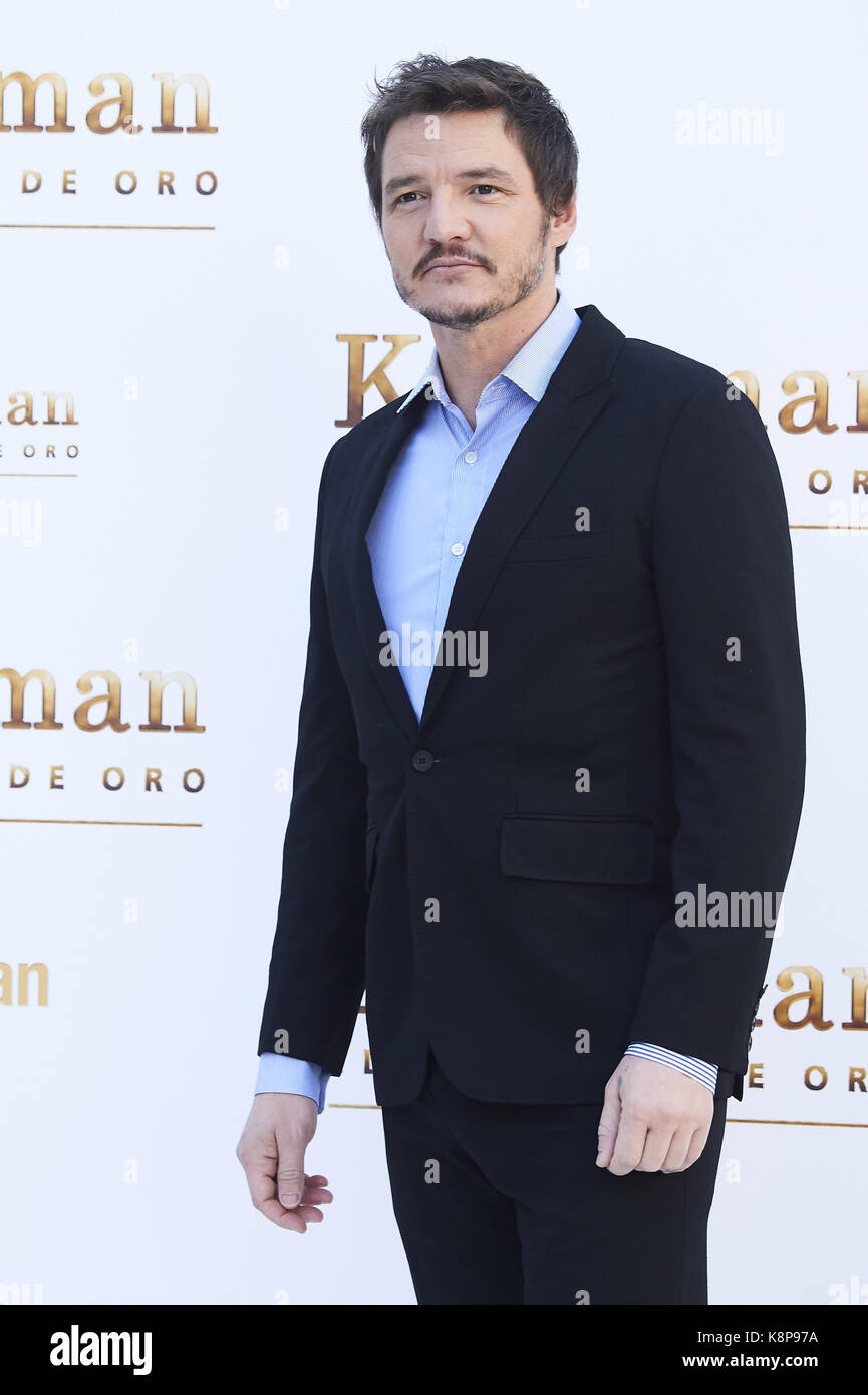 Madrid, Spain. 20th Sep, 2017. Pedro Pascal attends 'Kingsman: The ...