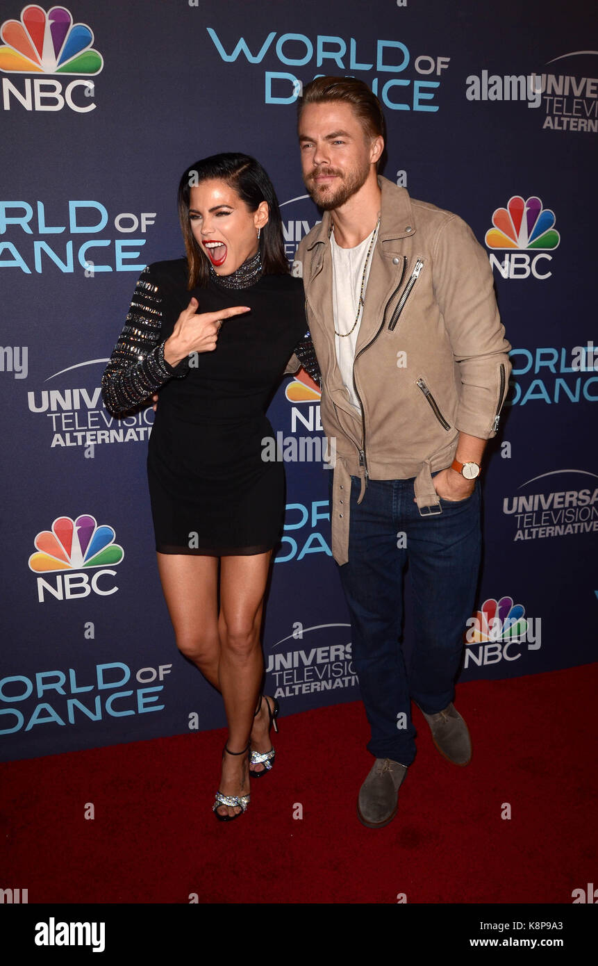 West Hollywood, Ca. 19th Sep, 2017. Jenna Dewan Tatum, Derek Hough at ...