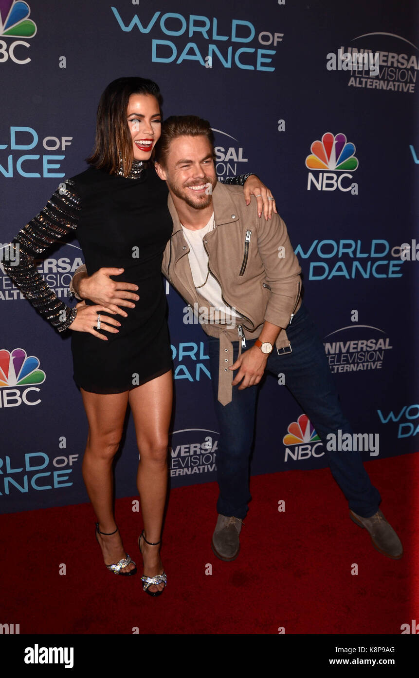 West Hollywood, Ca. 19th Sep, 2017. Jenna Dewan Tatum, Derek Hough at ...