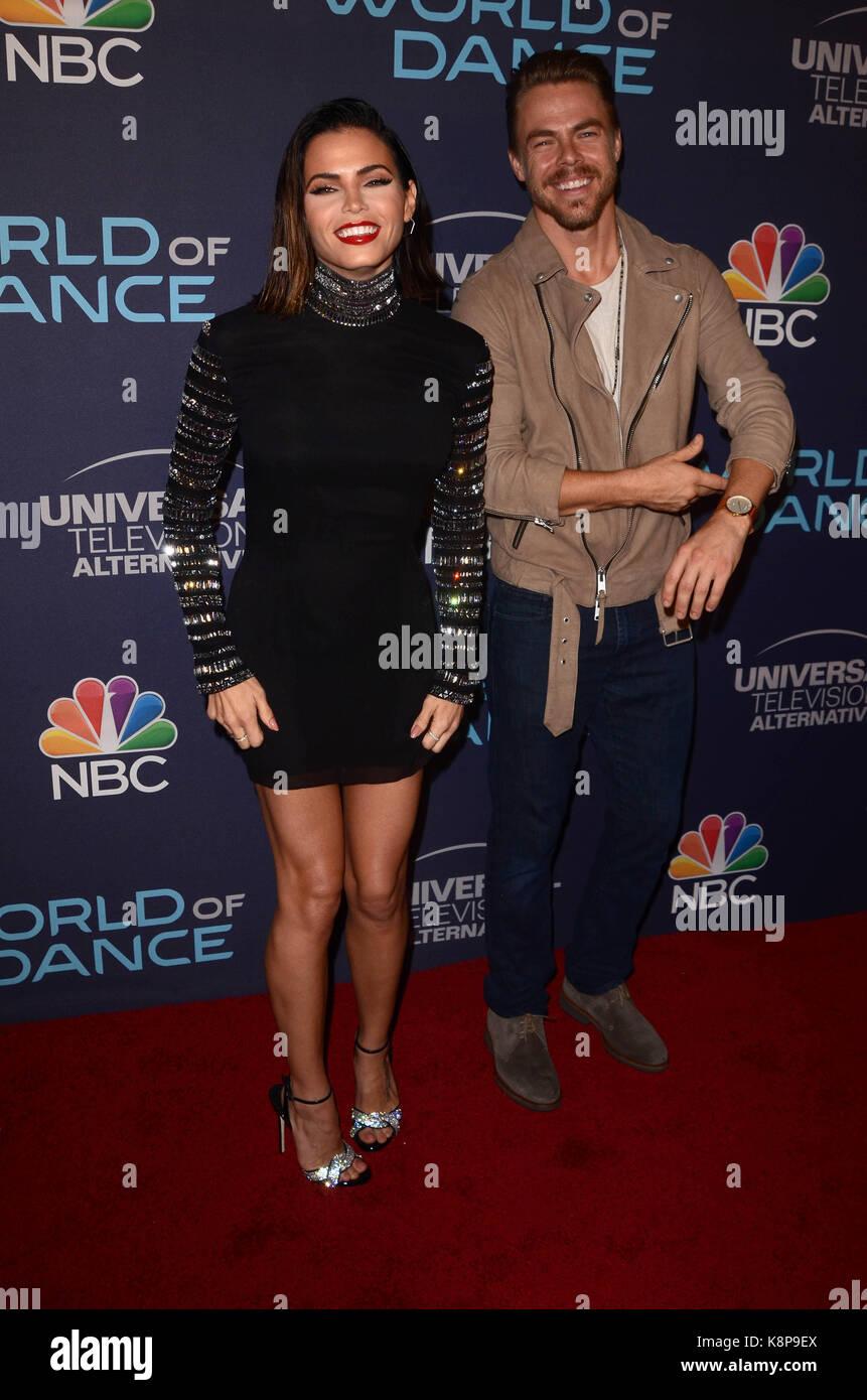 West Hollywood, Ca. 19th Sep, 2017. Jenna Dewan Tatum, Derek Hough at ...