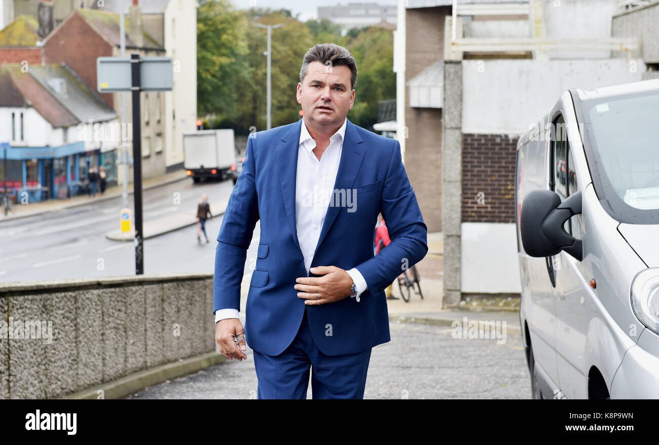 Brighton, UK. 20th Sep, 2017. Dominic Chappell the former owner of BHS ...