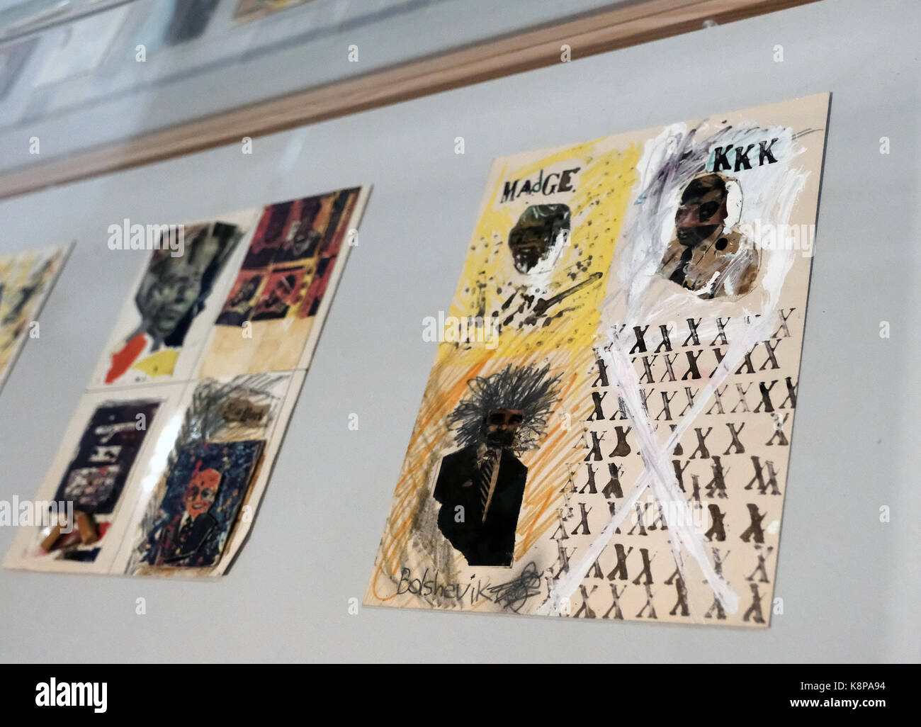 Jean michel basquiat barbican hi-res stock photography and images - Alamy