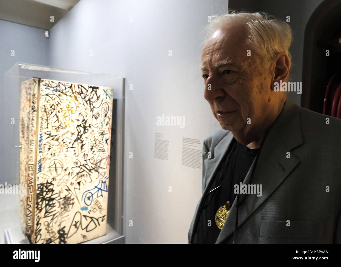 London, UK. 20th Sep, 2017. Basquiat, Boom for Real, Barbican art ...