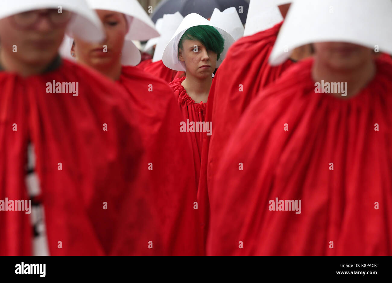 Handmaids tale protest hi-res stock photography and images - Alamy