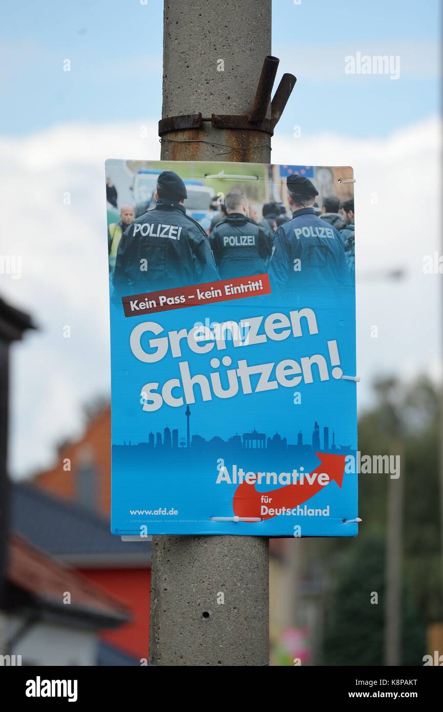 Election poster for the elections to the german Bundestag, Germany ...