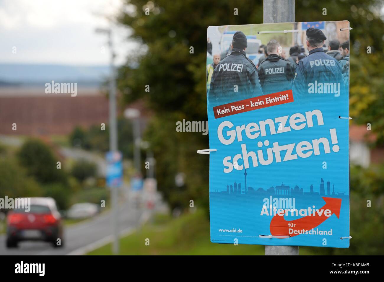 Election poster for the elections to the german Bundestag, Germany ...
