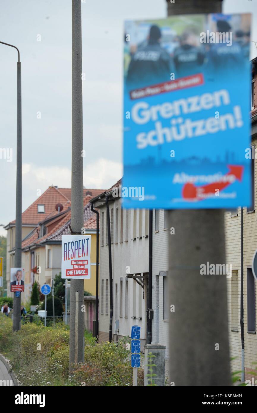 Election poster for the elections to the german Bundestag, Germany ...