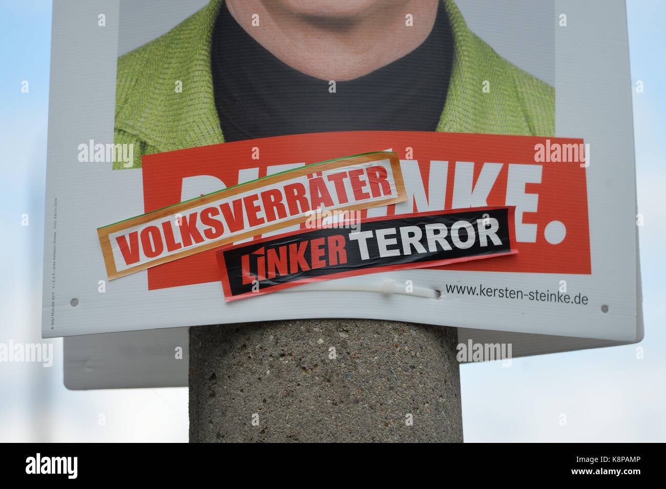 Election poster for the elections to the german Bundestag, Germany ...