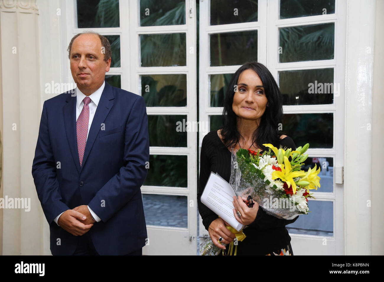 NEW DELHI, INDIA - SEPTEMBER 15: Gyula Petho, ambassador of Hungary to ...