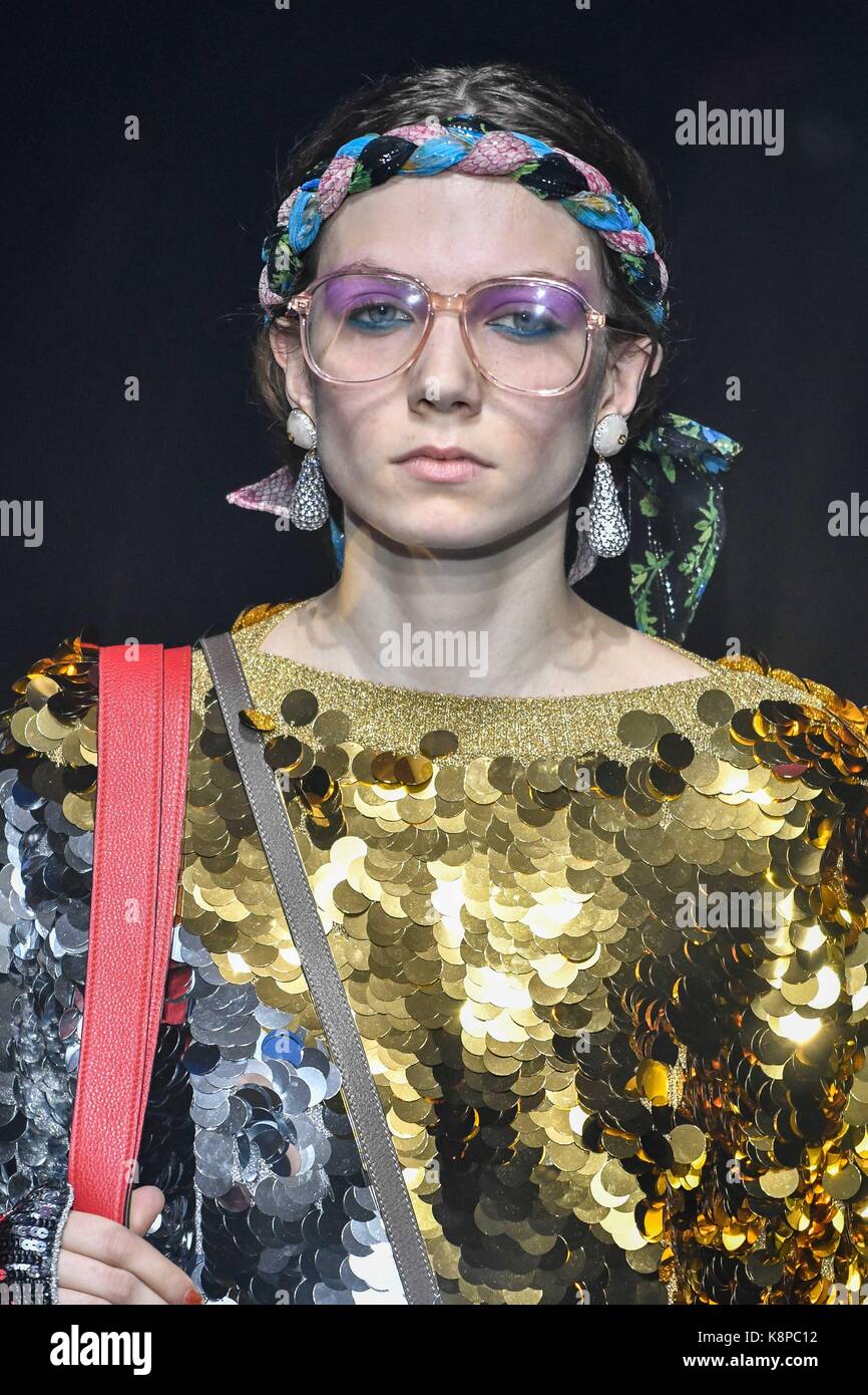Gucci fashion show 2018 milan hi-res stock photography and images - Alamy