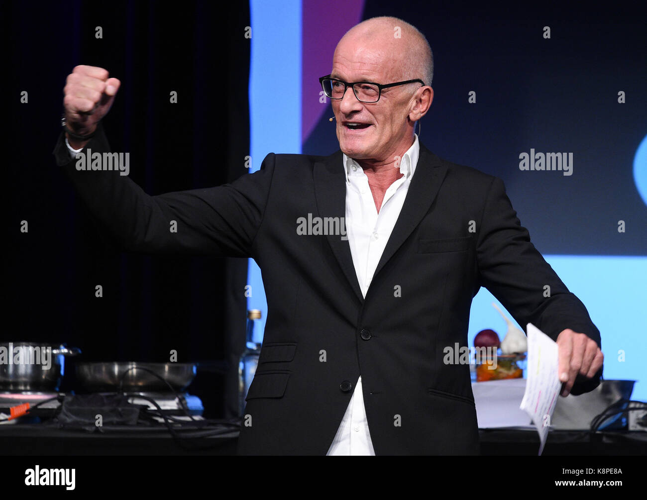 Hamburg, Germany. 20th Sep, 2017. The British presenter Ray Cokes ...