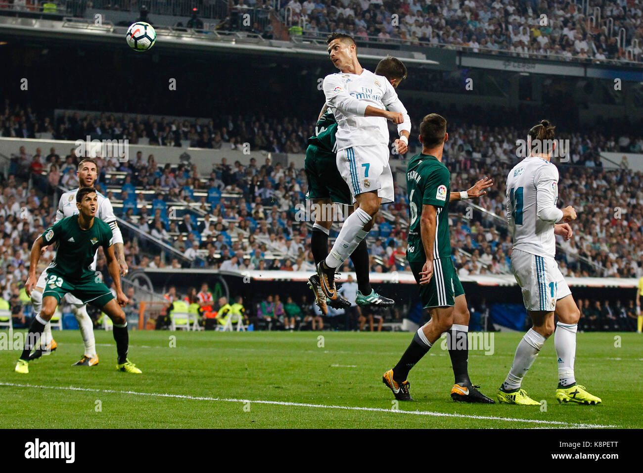 Cristiano Ronaldo dos Santos (7) Real Madrid's player. La Liga between ...