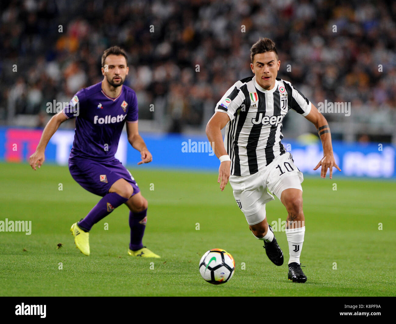 September 20, 2017 in Turin - Allianz Stadium Soccer match Juventus F.C ...