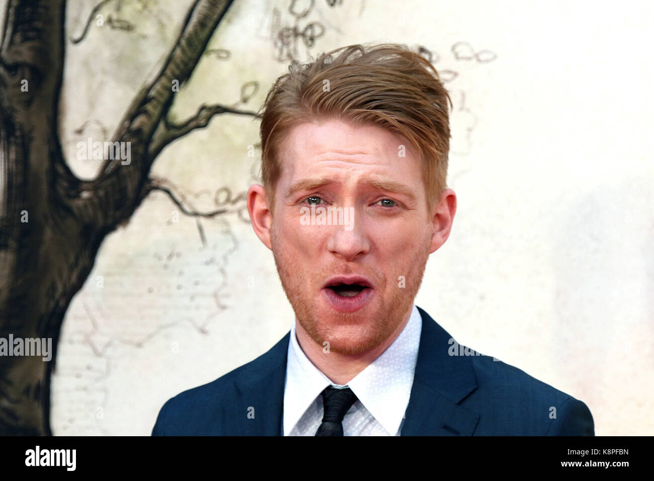 London, UK. 20th Sep, 2017. Domhnall Gleeson, Goodbye Christopher Robin ...