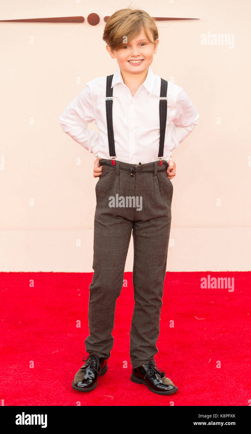 London, UK. 20th Sep, 2017. Will Tilston attend's the world film ...