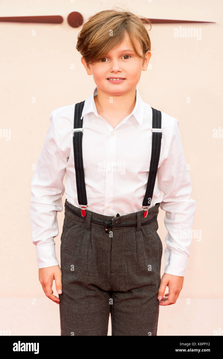 London, UK. 20th Sep, 2017. Will Tilston attend's the world film ...