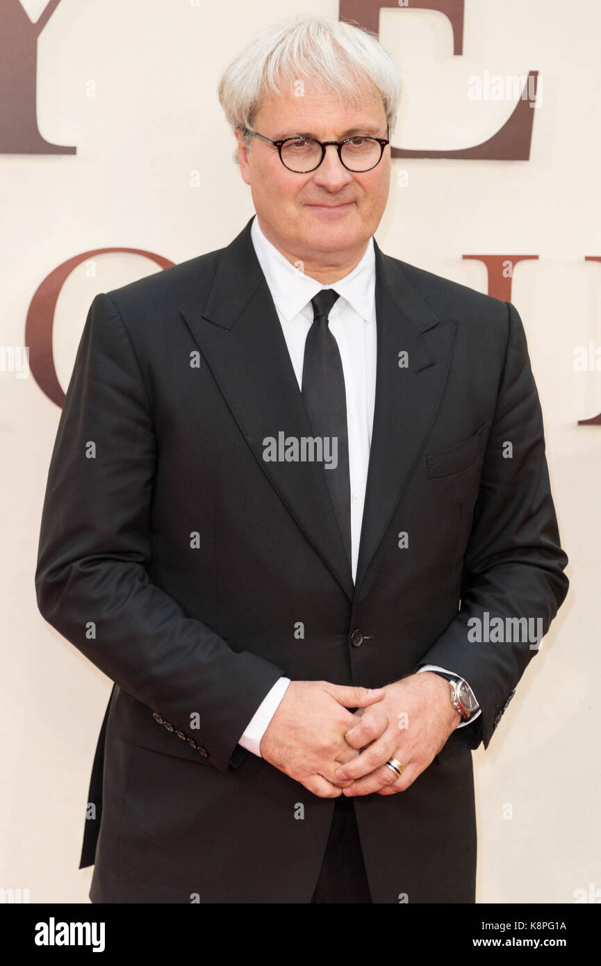 London, UK. 20th Sep, 2017. Simon Curtis attend's the world film ...