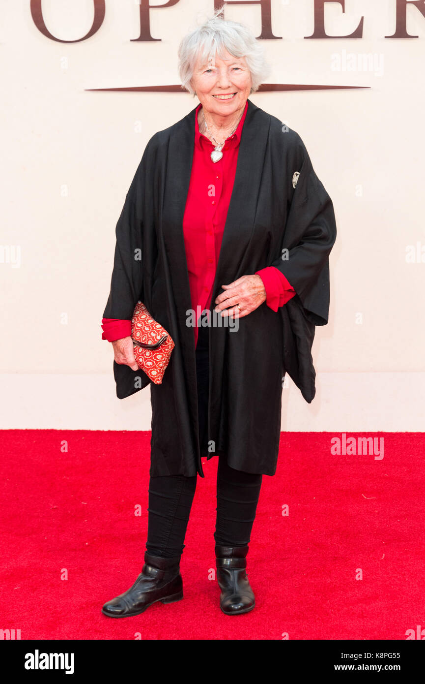 London, UK. 20th Sep, 2017. Ann Thwaite attend's the world film ...
