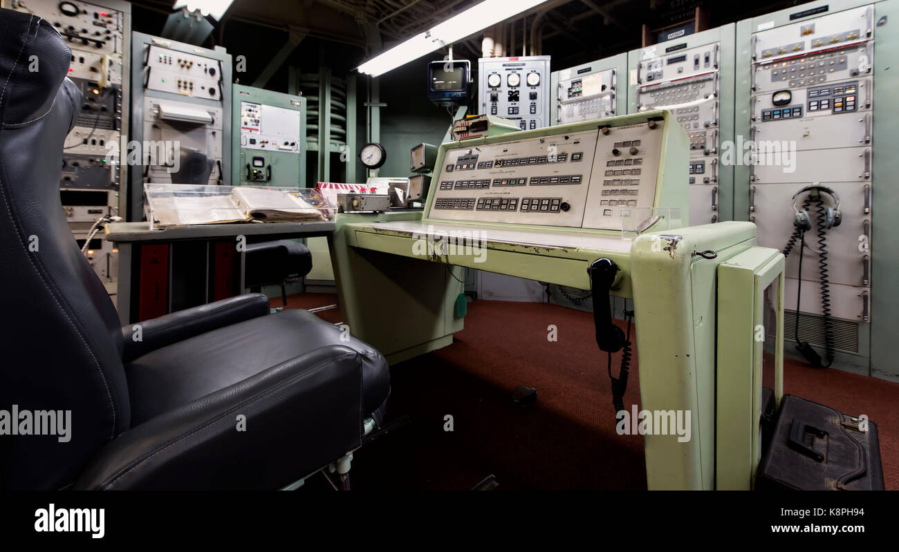 Sahuarita, Arizona, USA. 20th Sep, 2017. The Launch Control Center at ...