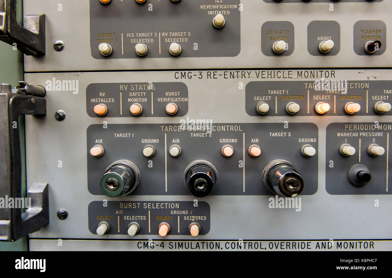 Launch control console hi-res stock photography and images - Alamy