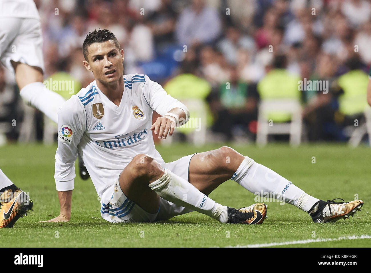 Madrid, Spain. 20th Sep, 2017. Cristiano Ronaldo (forward; Real Madrid ...