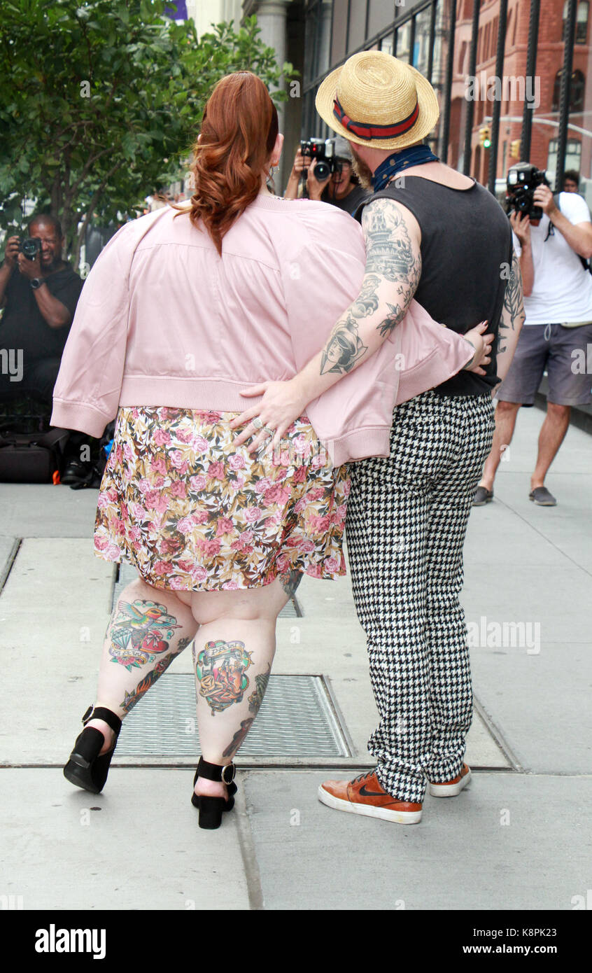 New York, NY, USA. 20th Sep, 2017. Tess Holliday at BUILD in New York ...