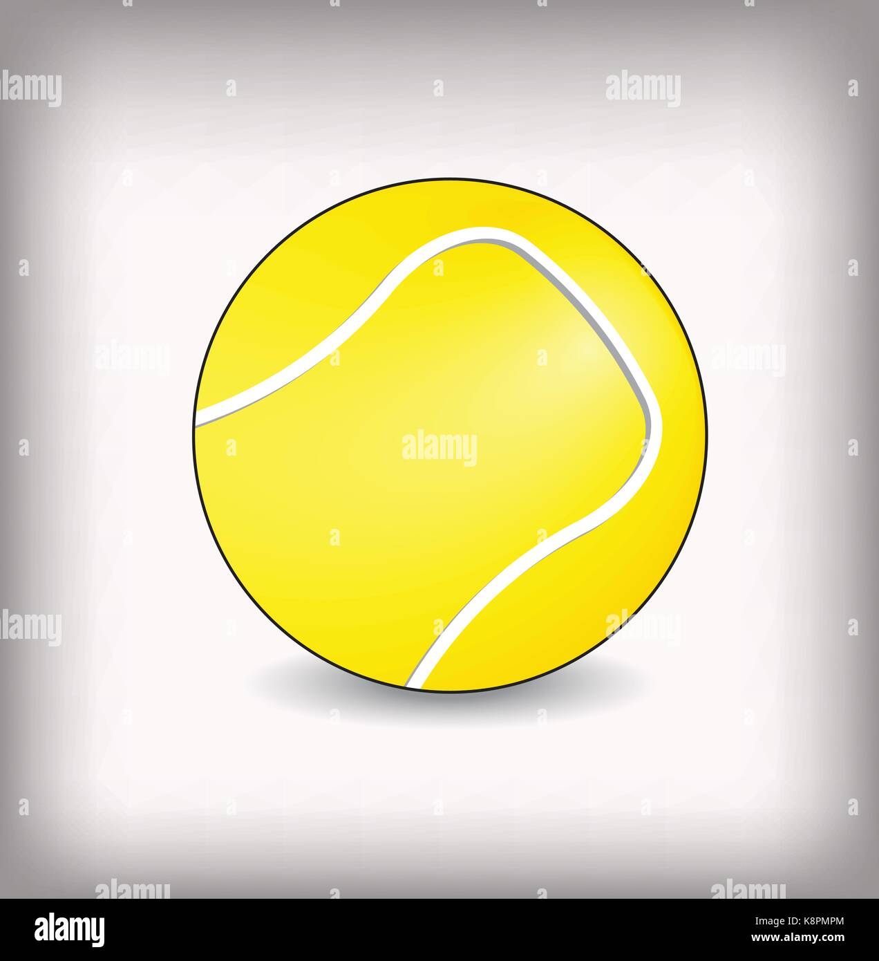 Tennis ball vector illustration Stock Vector Image & Art - Alamy