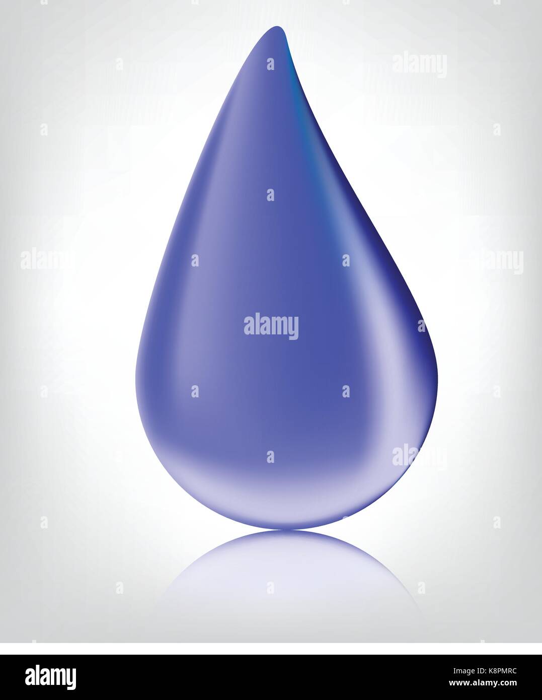 Rain drop illustration Stock Vector Images - Alamy