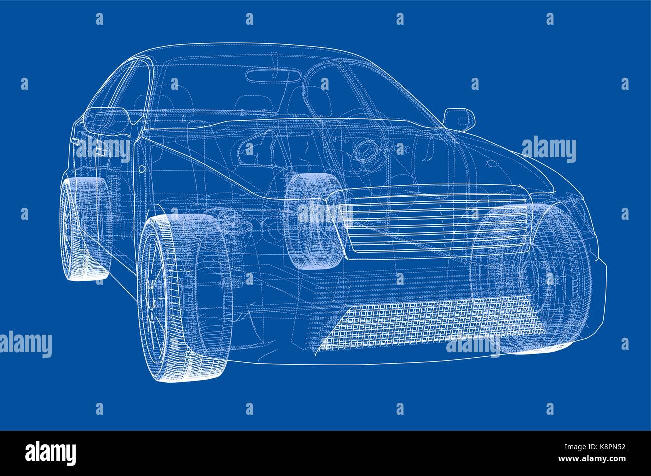 Concept car. Vector Stock Vector Image & Art - Alamy