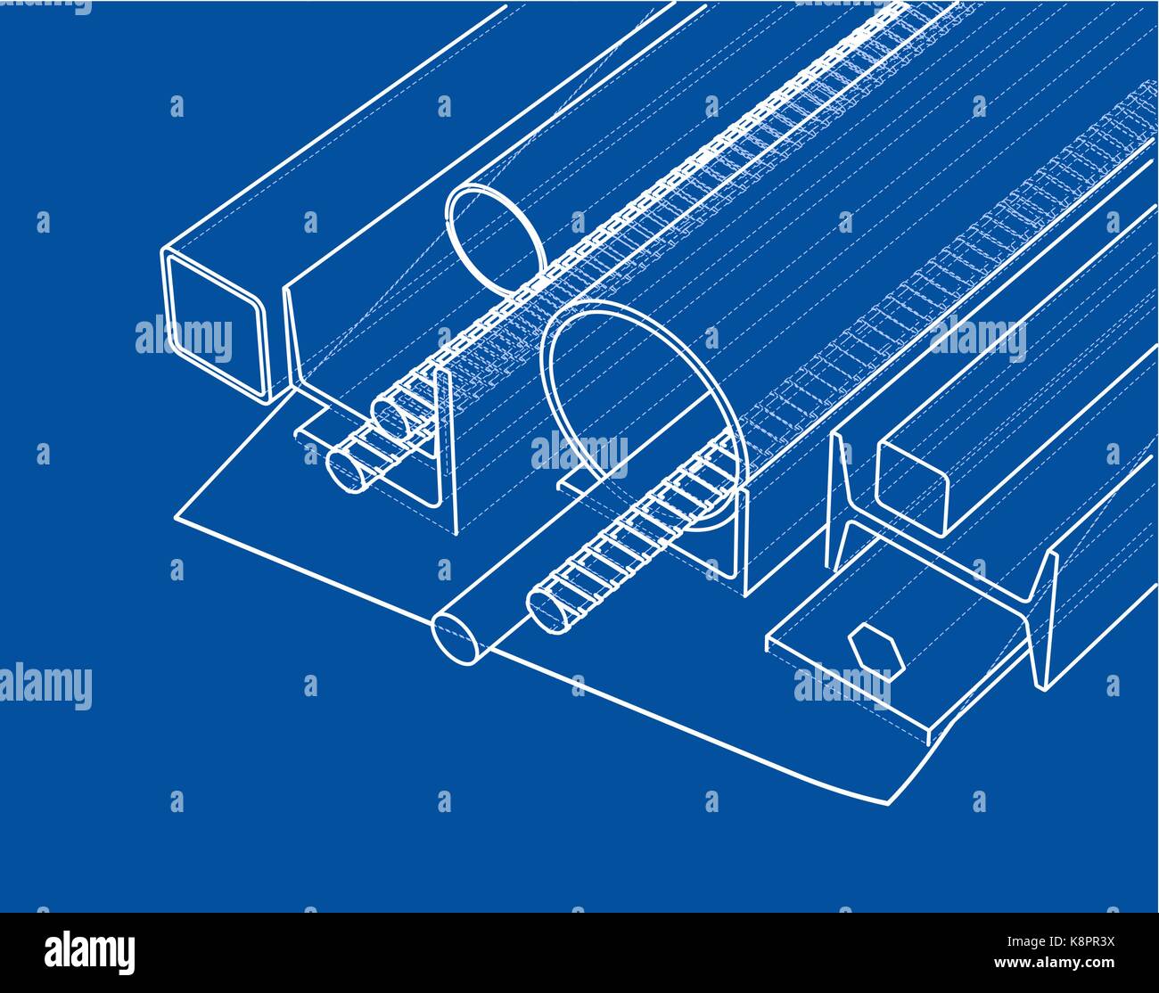 Metal rolling channel hi-res stock photography and images - Alamy
