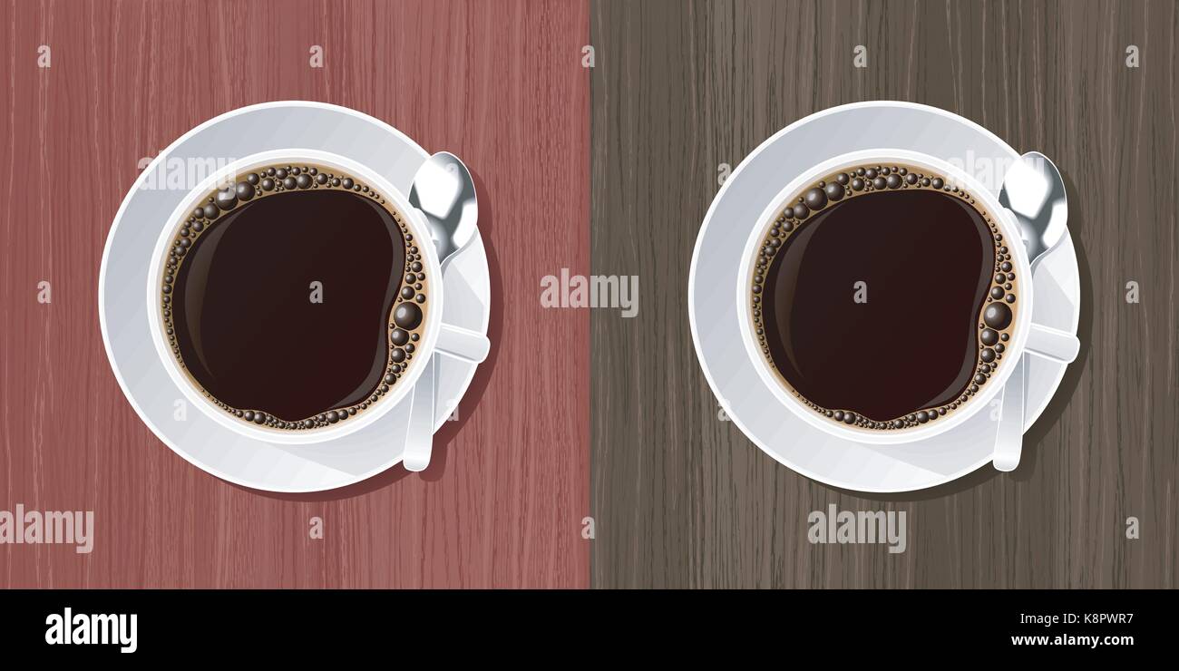 Coffee break set Stock Vector Images - Alamy