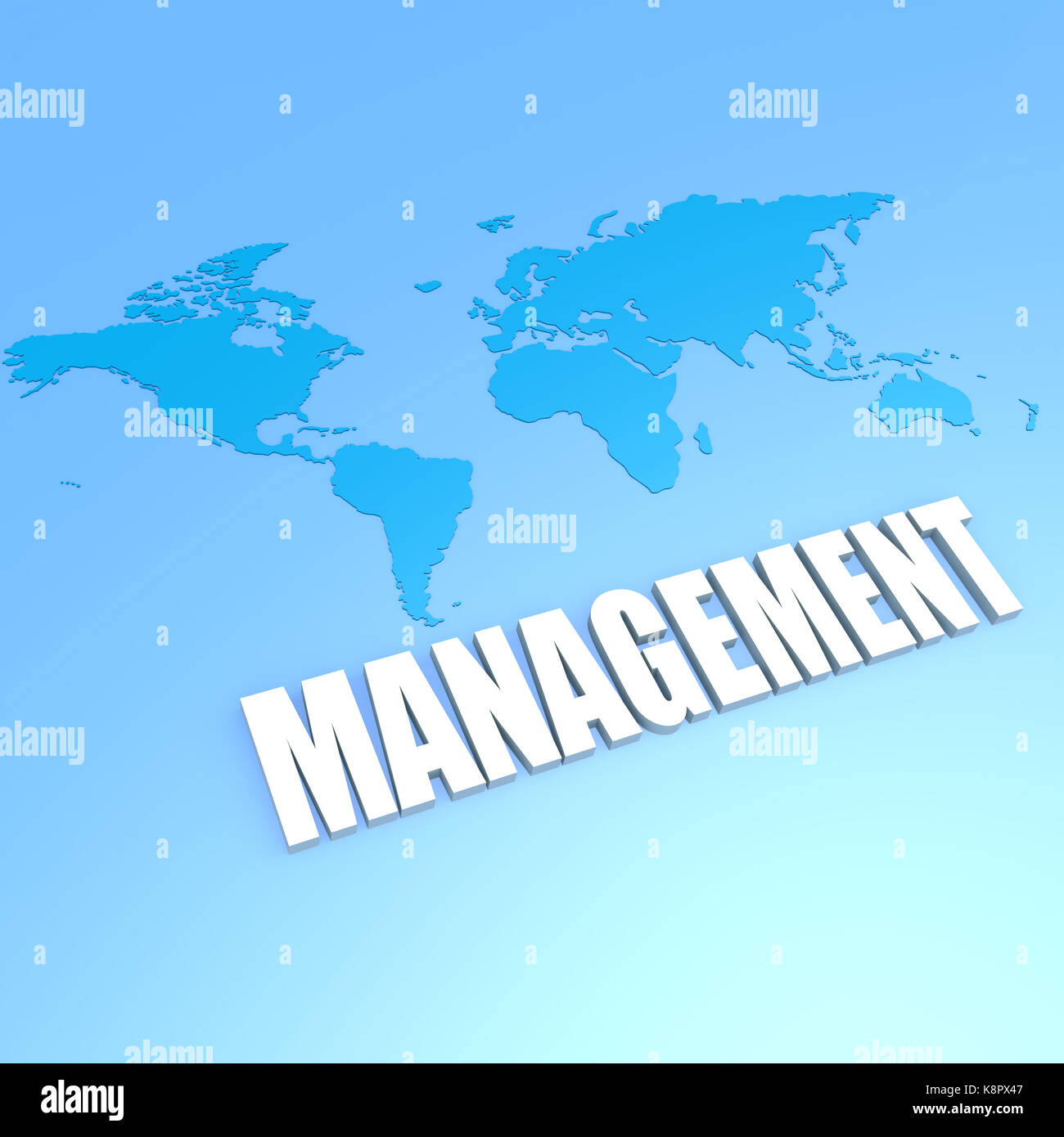 Management world map Stock Photo - Alamy