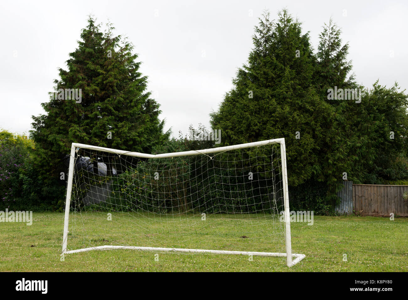 Portable soccer goals hi-res stock photography and images - Alamy