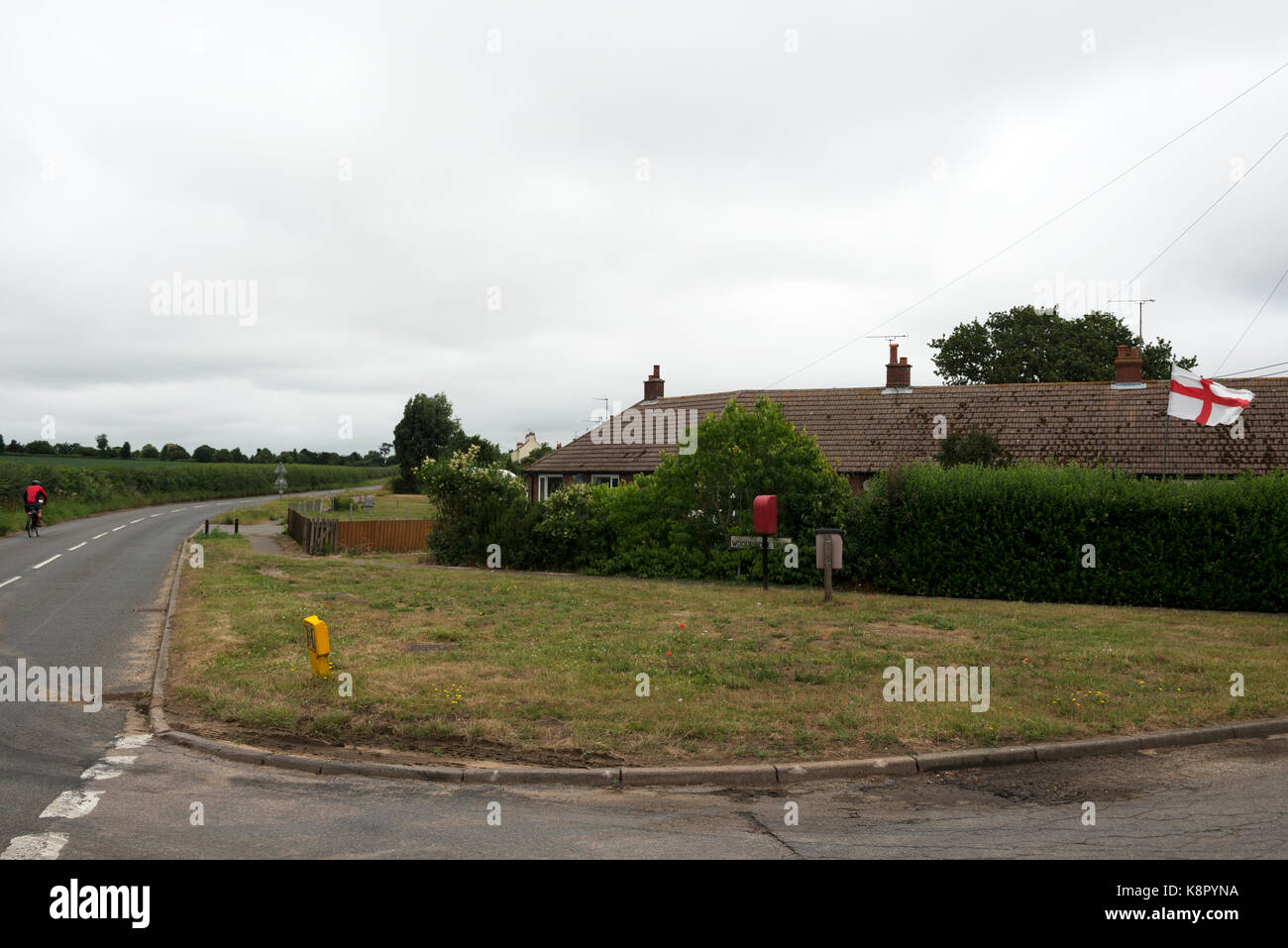 Old Post Office Lane, Sutton, Suffolk, UK Stock Photo - Alamy