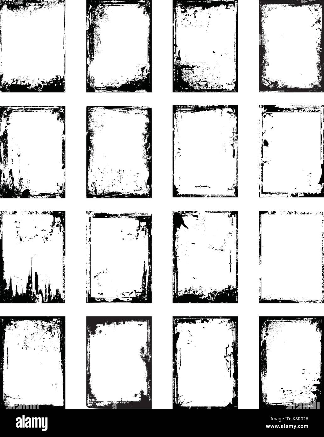 Grunge border hi-res stock photography and images - Alamy