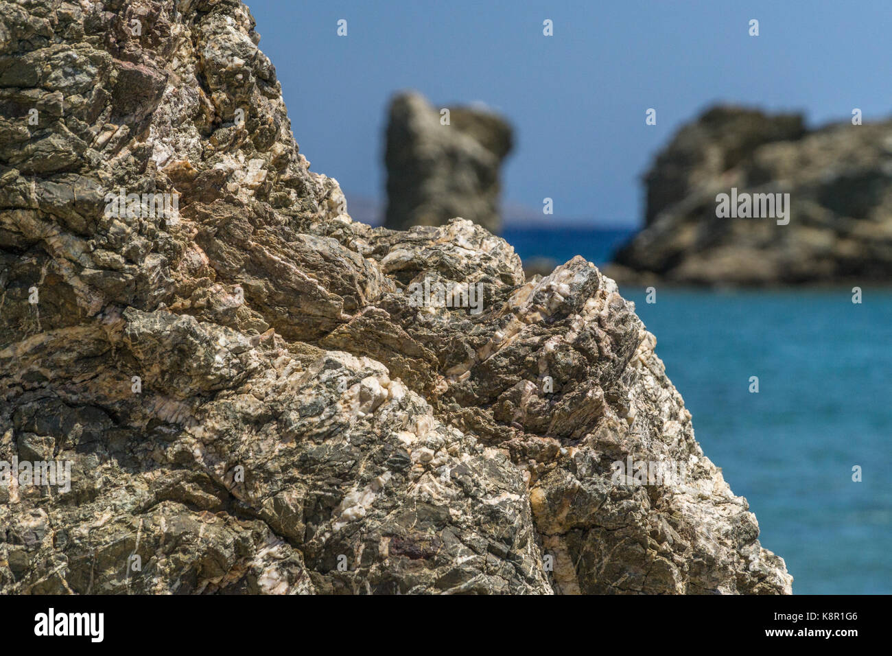 rock at the coast from crete Stock Photo - Alamy