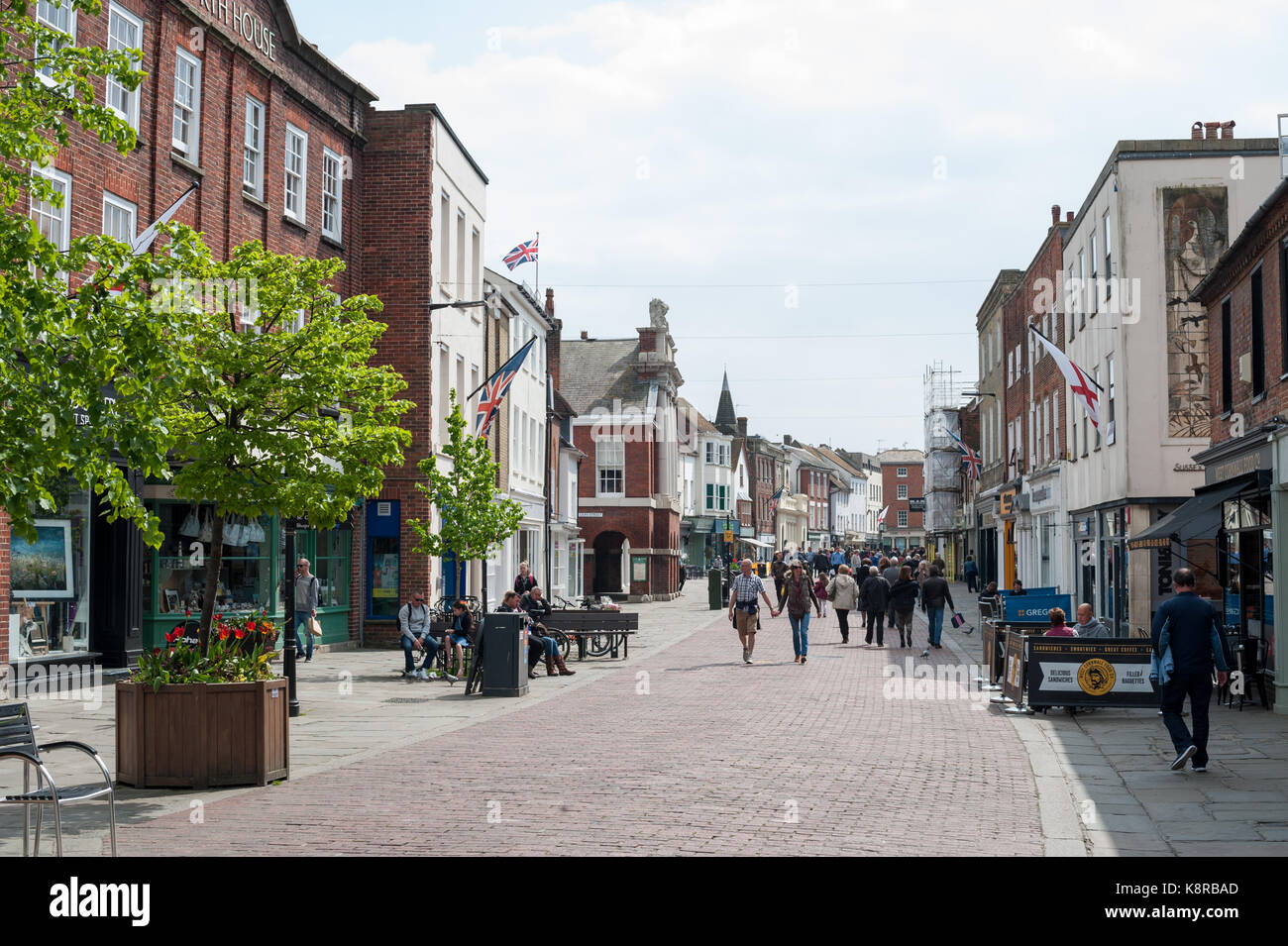 Chichester Shopping Centre Street High Resolution Stock Photography and ...