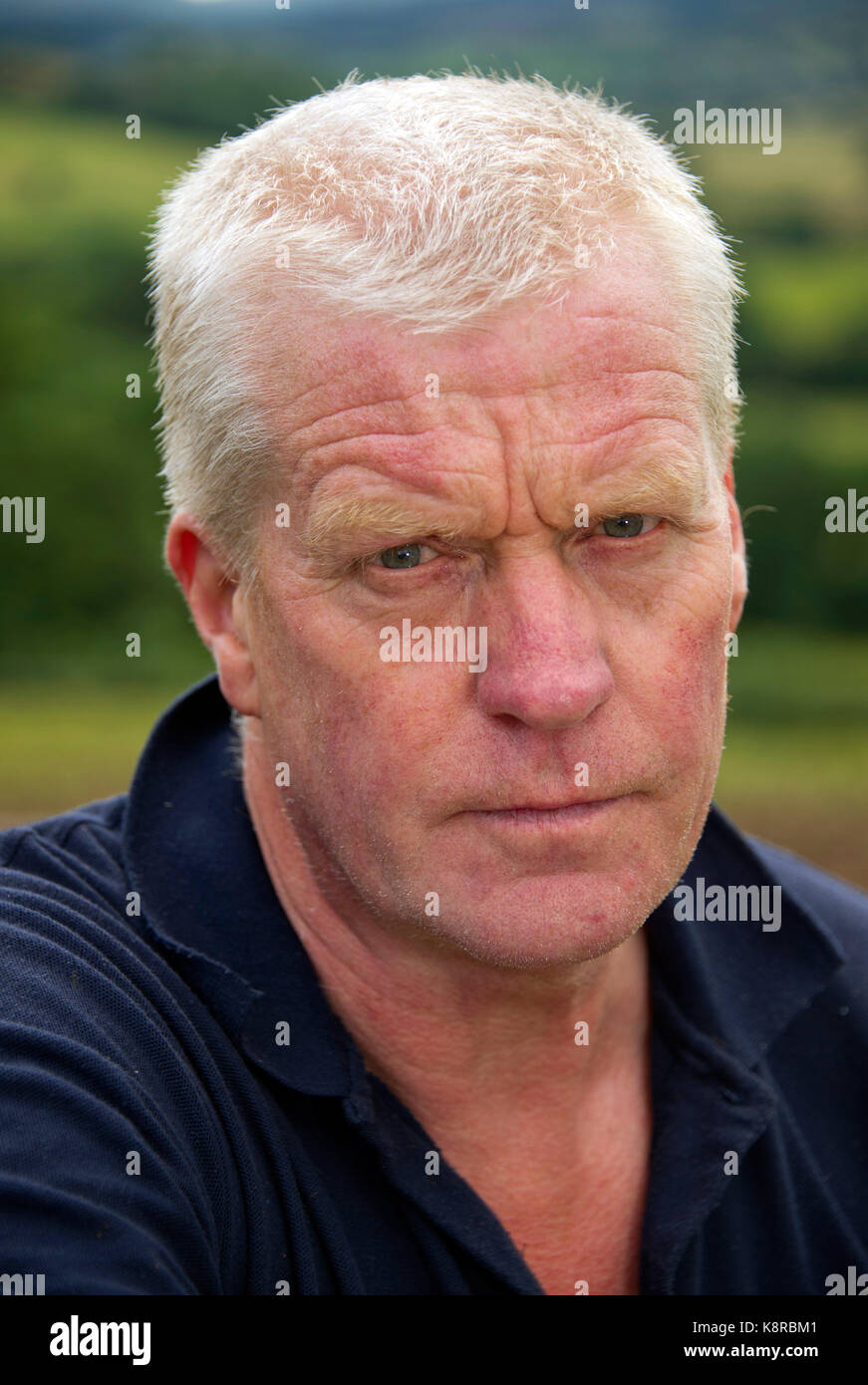 Militant farmer David Handley, leader of 'Farmers for Action' and ...