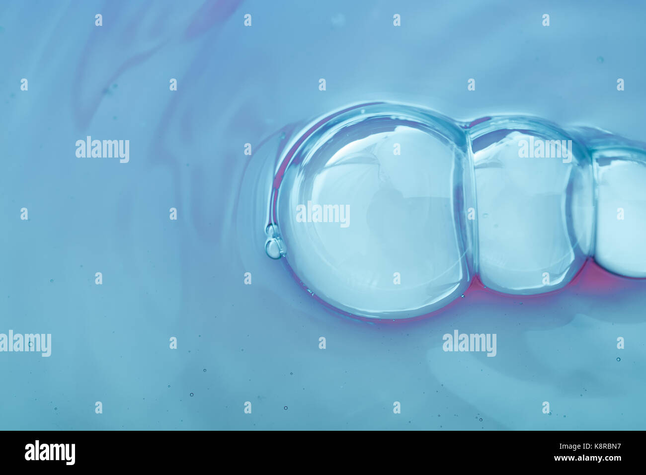 Colorful water bubles on water as abackground Stock Photo - Alamy