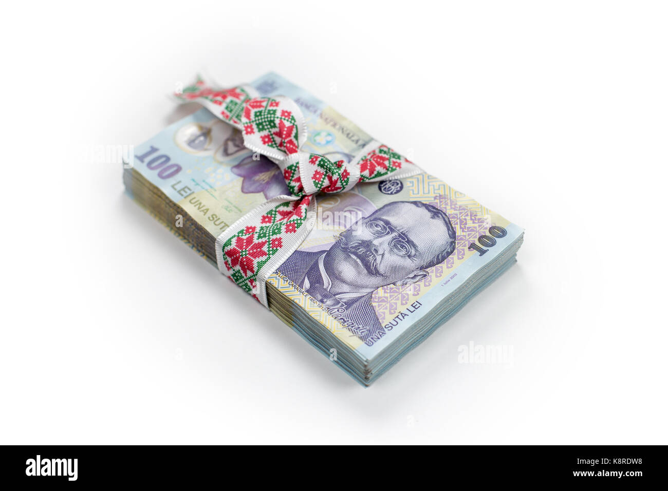 100 lei banknotes hi-res stock photography and images - Alamy