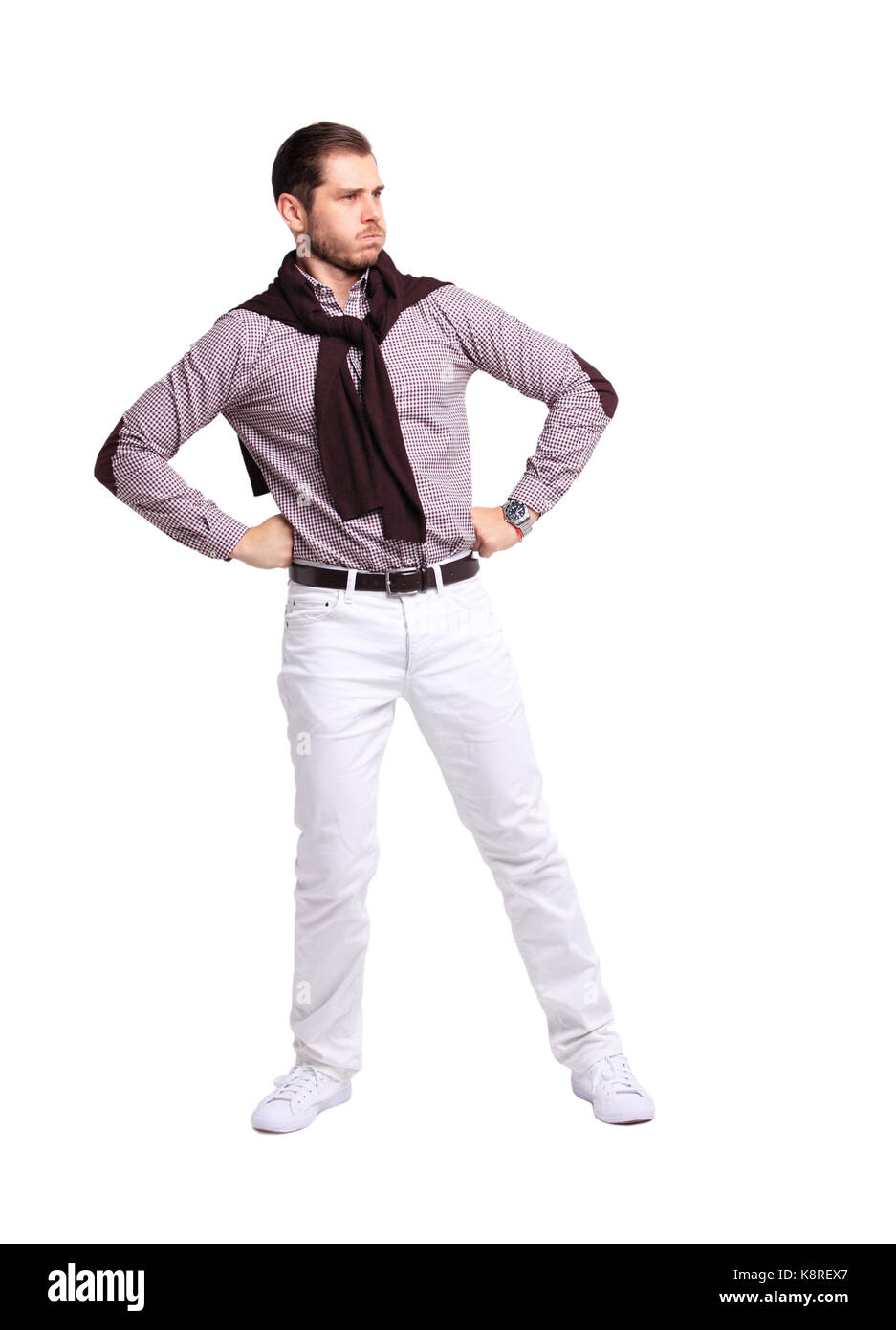 White Guy Full Body High Resolution Stock Photography and Images - Alamy