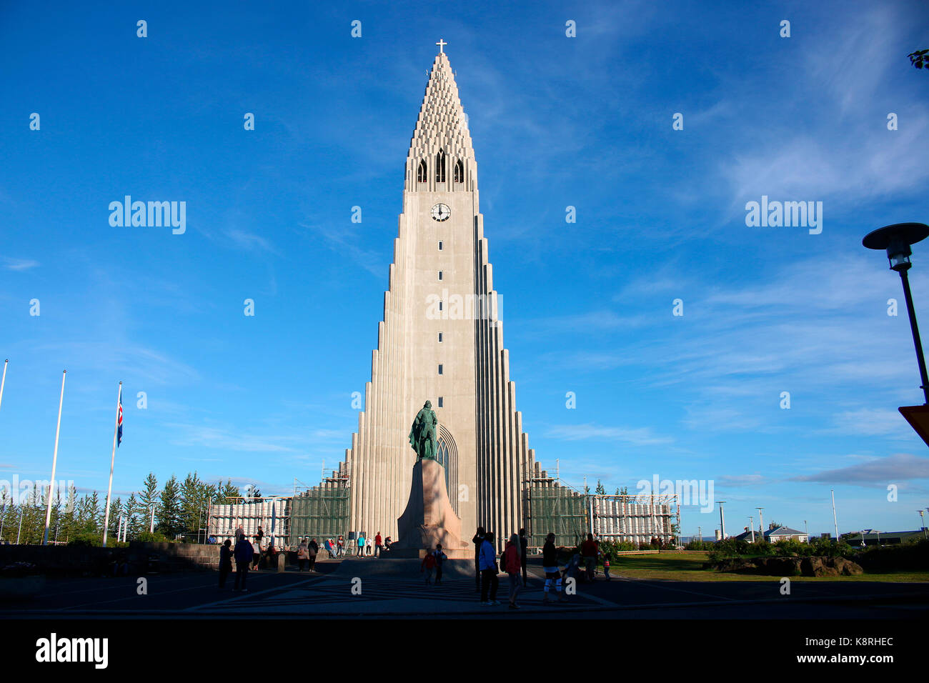 Hallgrimskirkja (Hallgrimskirche), Reykjavik, Island Stock Photo - Alamy