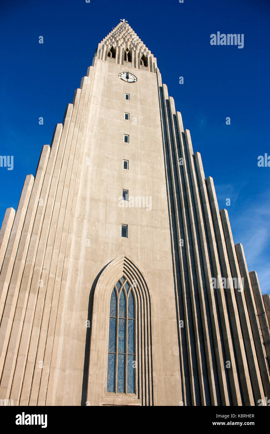 Hallgrimskirkja (Hallgrimskirche), Reykjavik, Island Stock Photo - Alamy