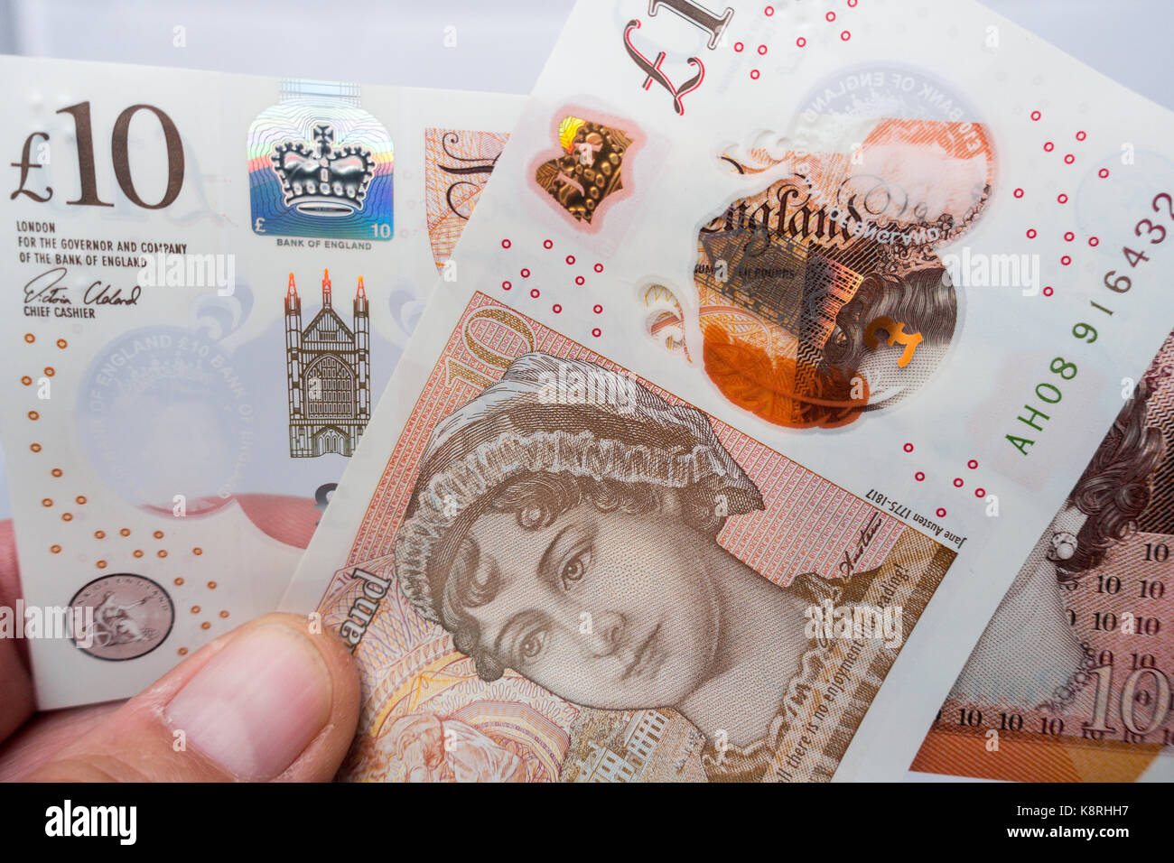 10 pound note hi-res stock photography and images - Alamy