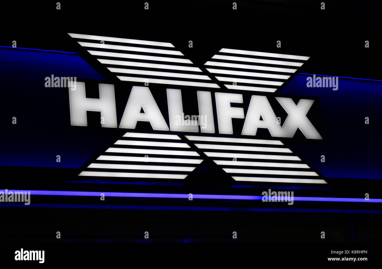 Logo: Markenname/ brand name: Halifax, Glasgow, Schottland/ Scotland ...