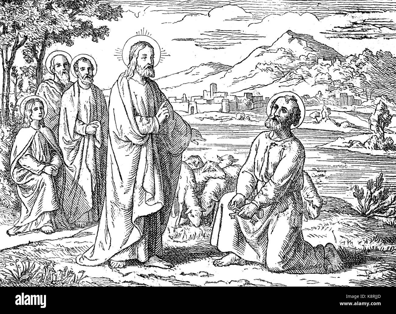 Jesus Christ, You are Peter, the rock, and upon this rock I will build ...