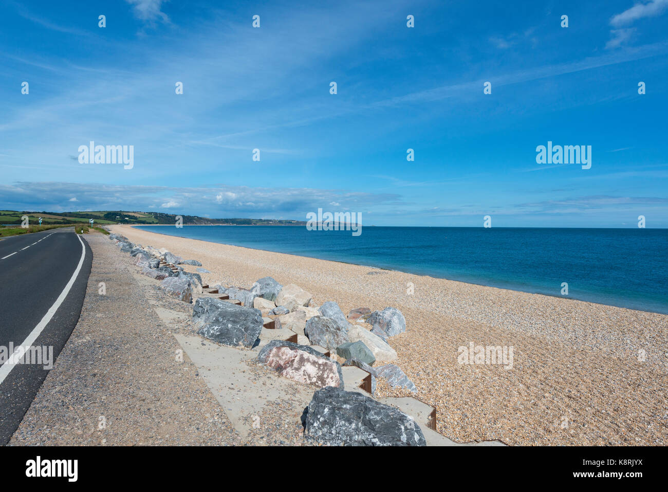 The Beach at Slapton Sands, Devon Stock Photo - Alamy