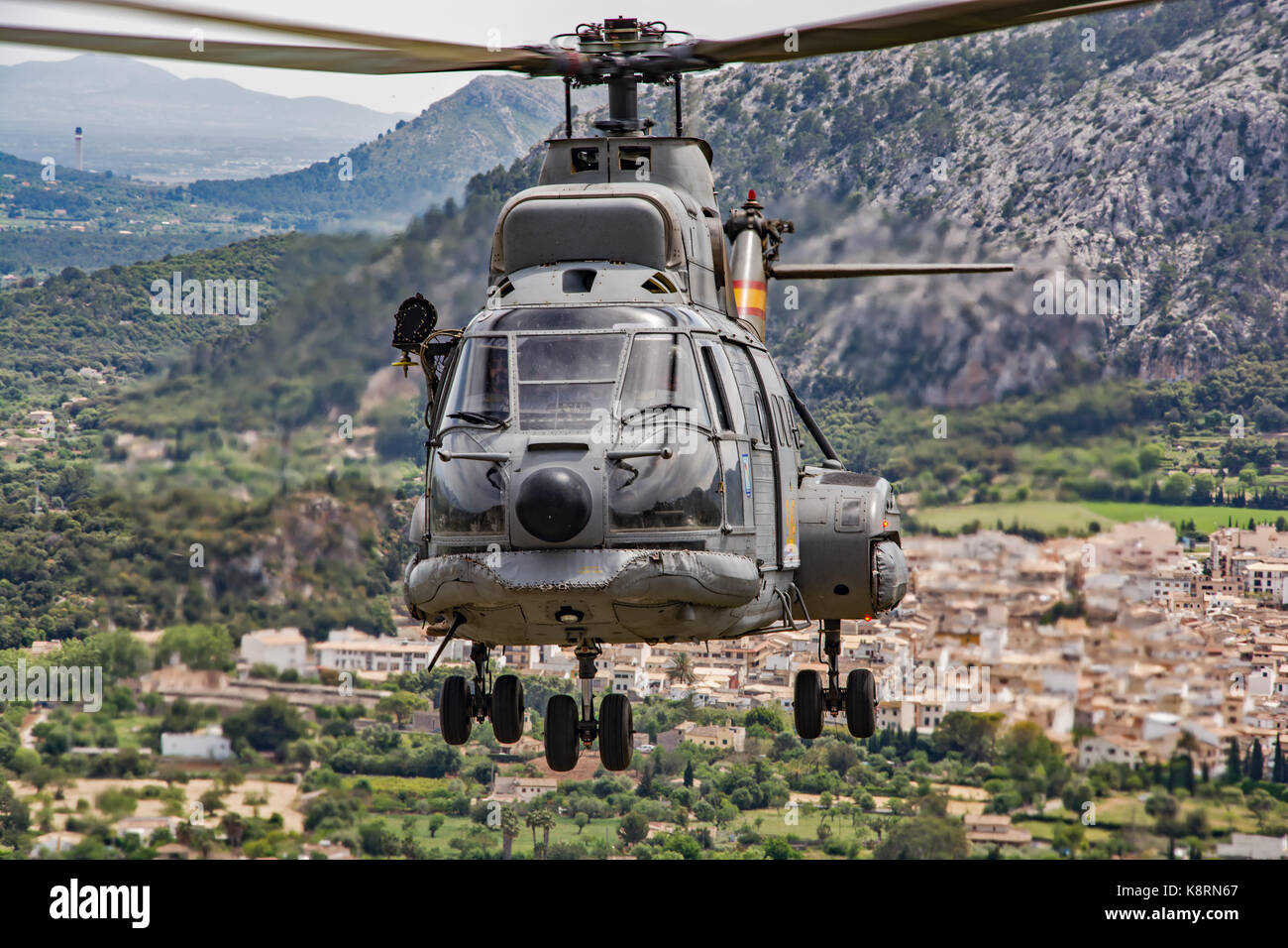 Spanish air force helicopter puma hi-res stock photography and images ...