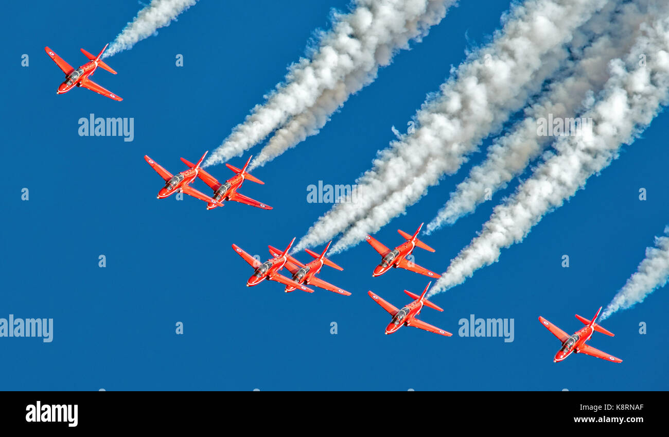 RAF Red Arrows Stock Photo - Alamy